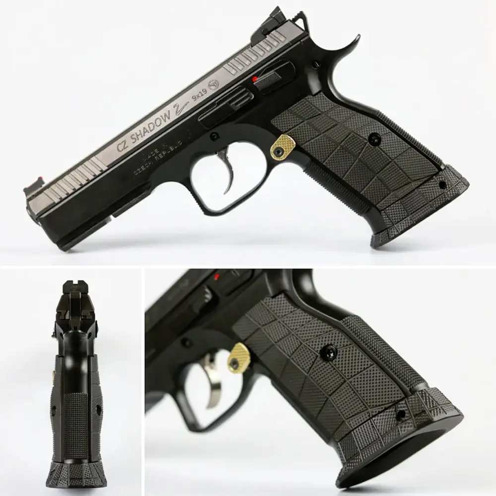 Magwell CZ Shadow 2 BRASS GridLOK Lok Grips | Prosystem Armory ...