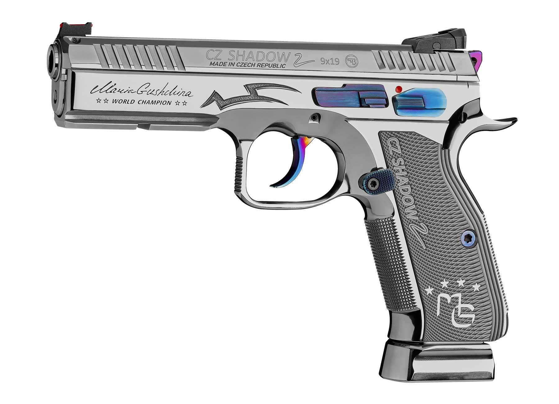Pistol CZ Shadow 2 Maria Gushchina Limited Edition - Prosystem Armory ...